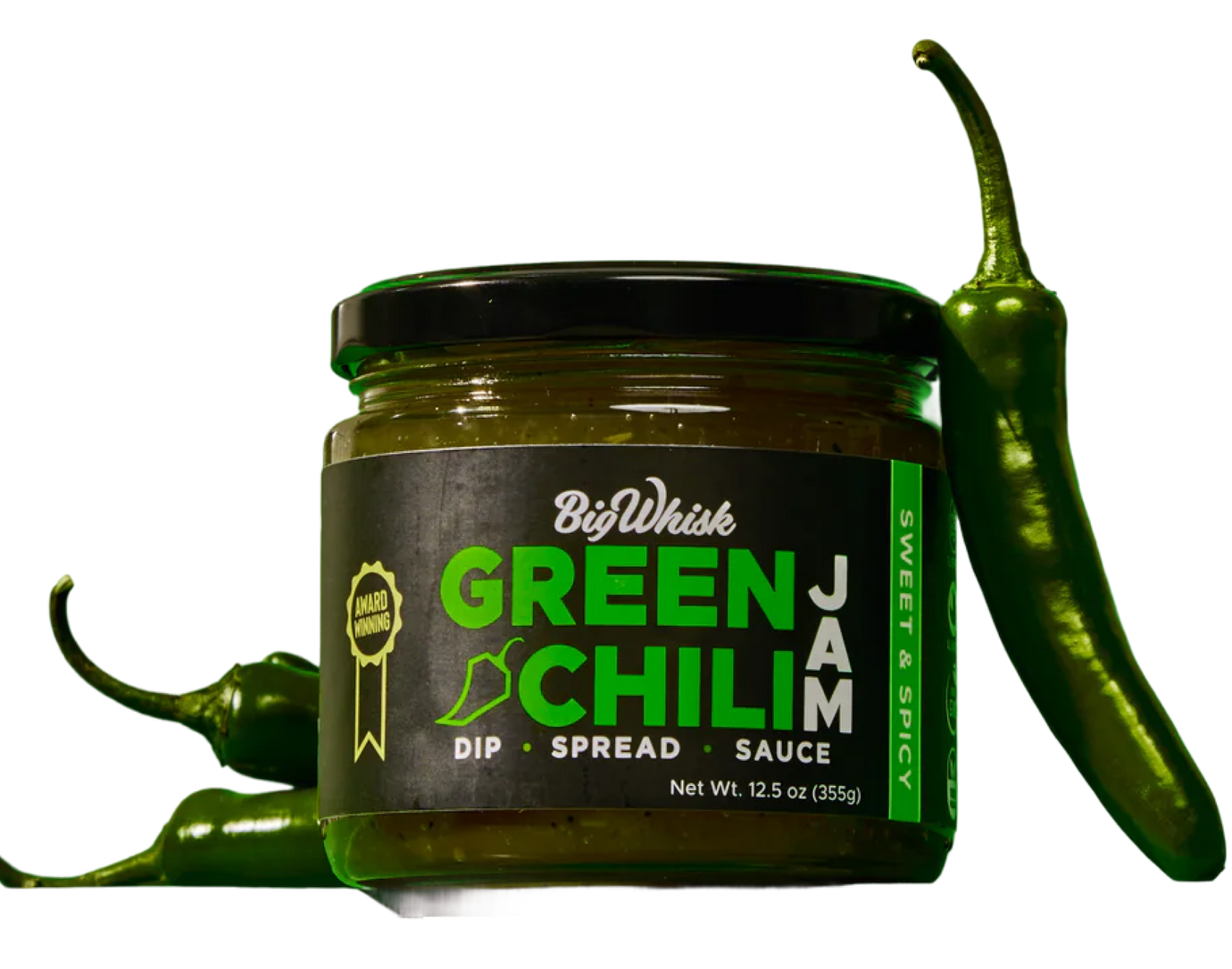 Green Chili Jam - All-natural, Gluten-free and Vegan